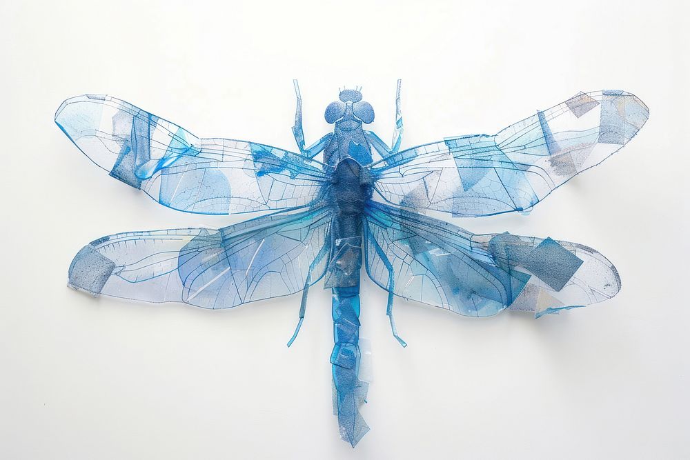 Dragonfly made plastic dragonfly invertebrate | Premium Photo - rawpixel