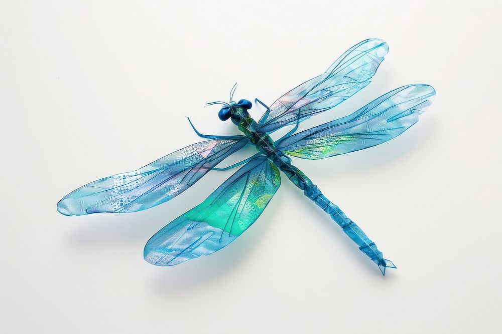Dragonfly made plastic dragonfly invertebrate | Premium Photo - rawpixel