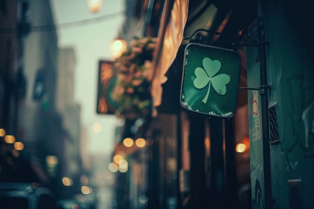 Shamrock sign urban flag. | Free Photo - rawpixel