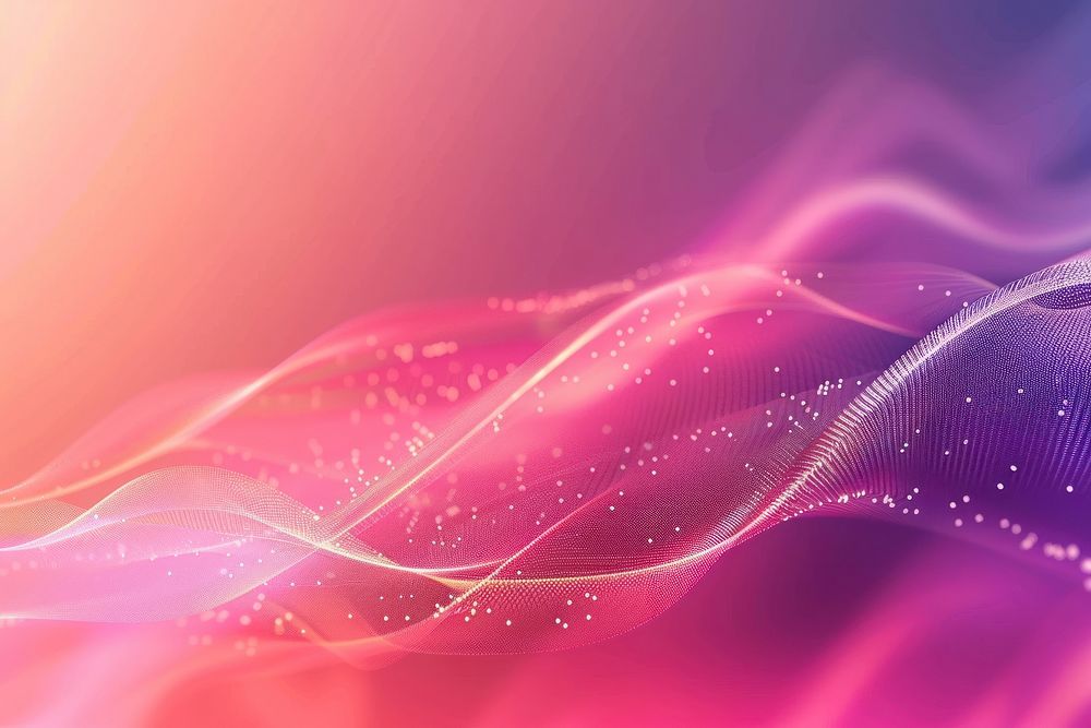Technology pink digital background wave. | Premium Photo Illustration ...