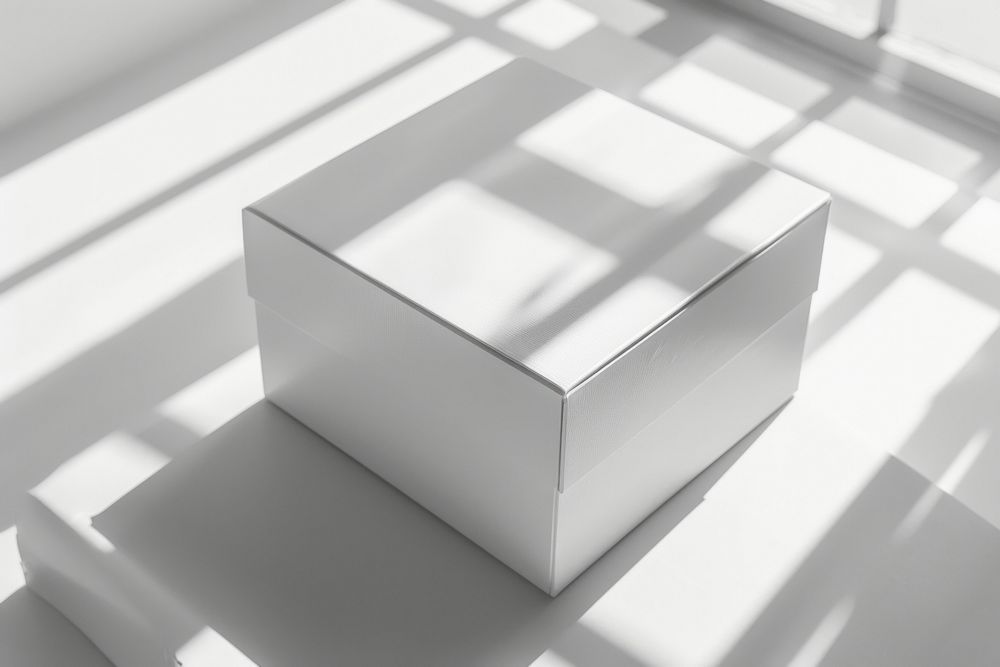 White box packaging furniture table. | Free Photo - rawpixel