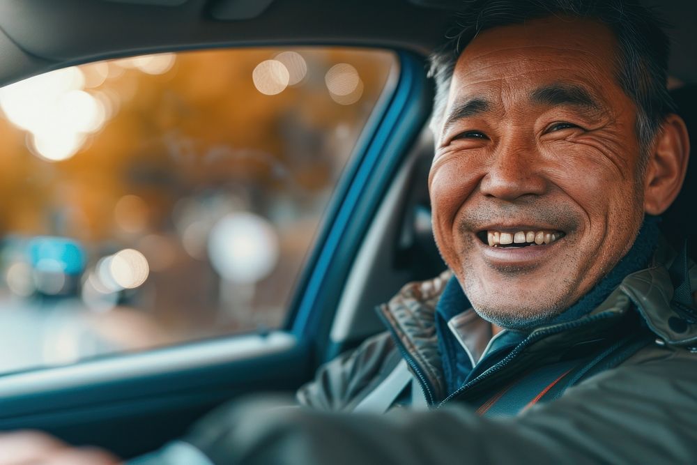 Asian man driving car adult | Premium Photo - rawpixel