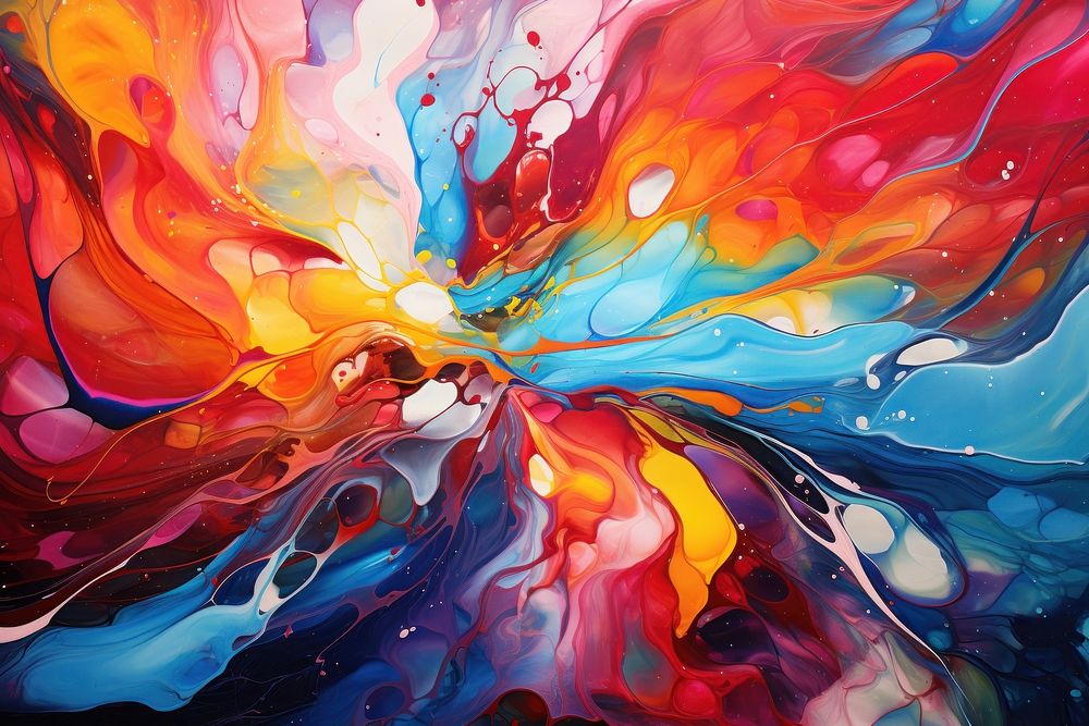 Abstract art painting graphics pattern. | Free Photo Illustration ...