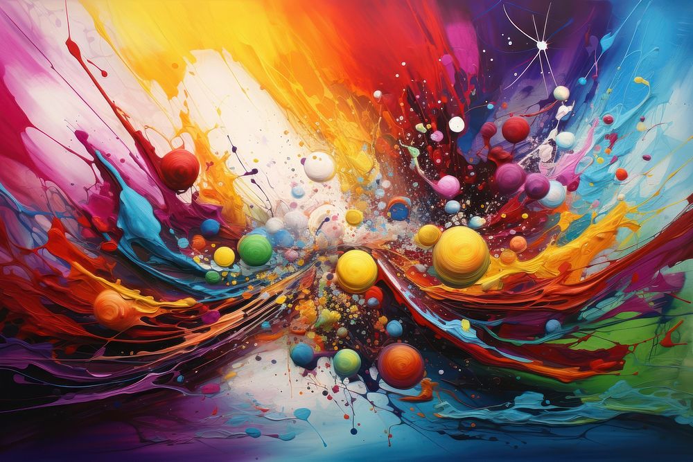 Abstract art painting graphics cricket. | Free Photo Illustration ...