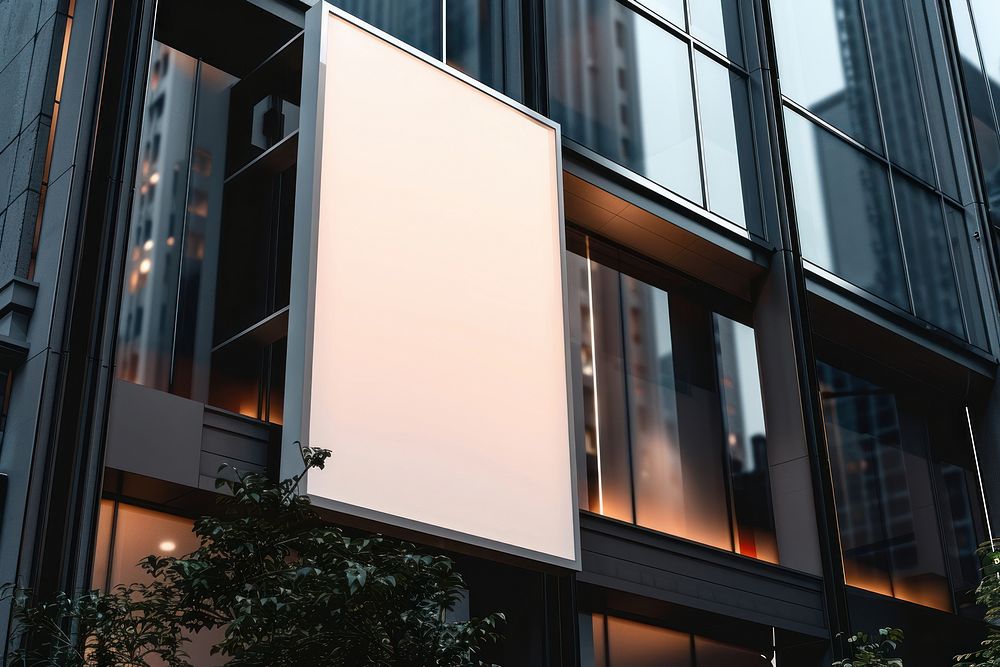 Company sign building mockup architecture | Free Photo - rawpixel