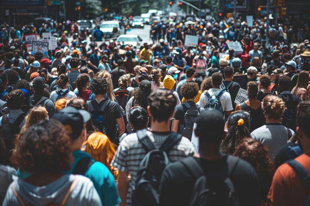 Diversity people protesting crowd transportation | Premium Photo - rawpixel