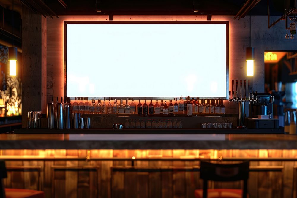 Screen bar electronics beverage. | Free Photo - rawpixel