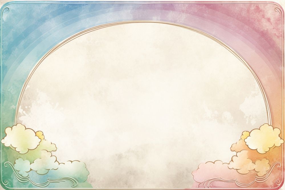 Vintage rainbow frame backgrounds creativity | Premium Photo ...