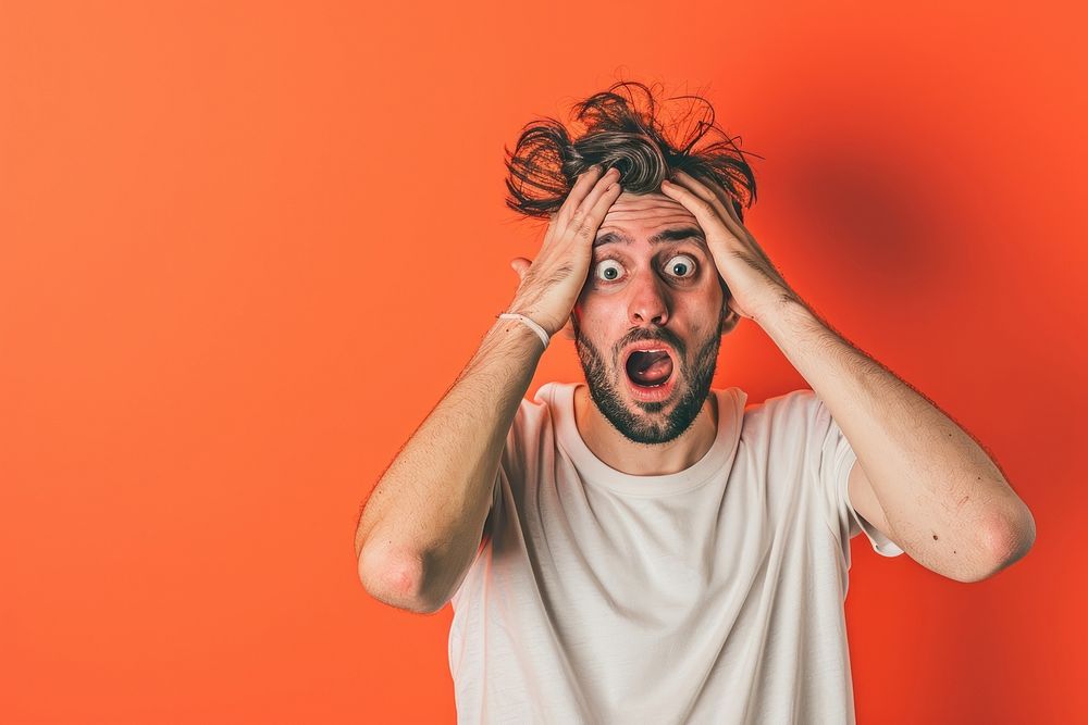 Photo man covering his head | Premium Photo - rawpixel