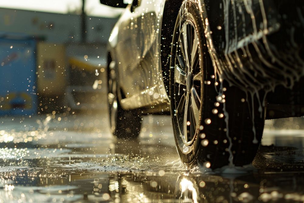 Washing car wheel transportation automobile | Premium Photo - rawpixel