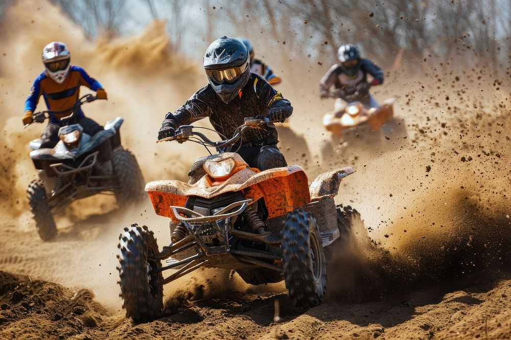 Quad bike race transportation motorcycle | Free Photo - rawpixel