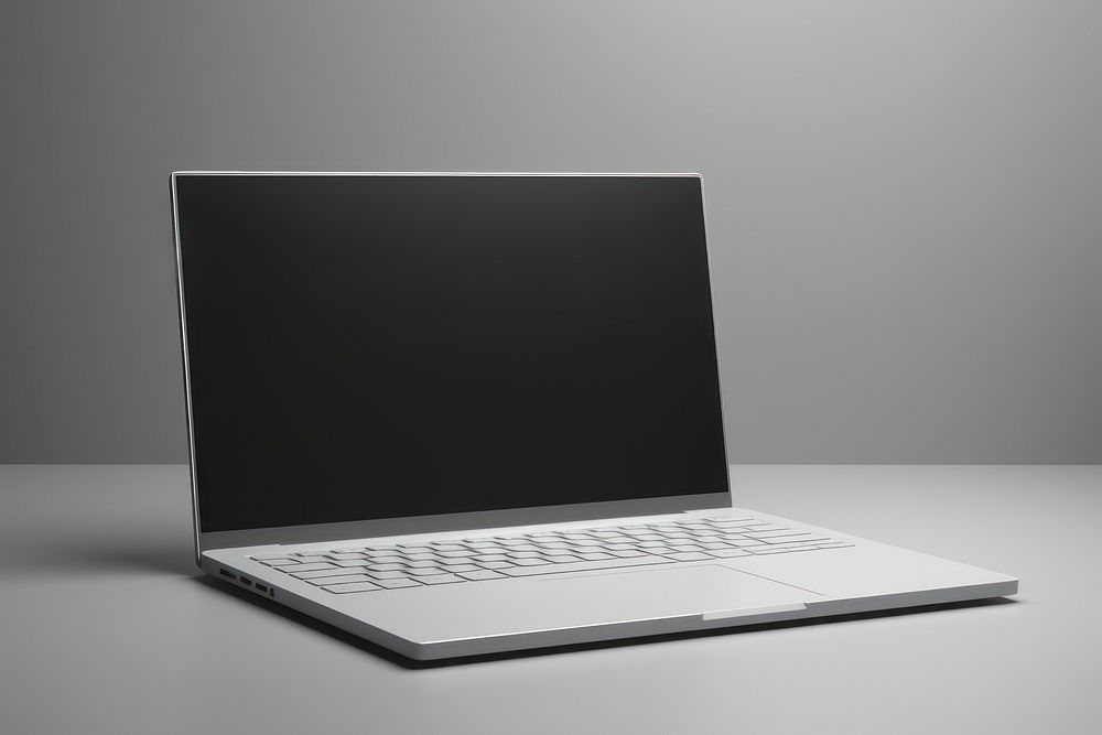 Blank plain white laptop mockup | Premium Photo - rawpixel