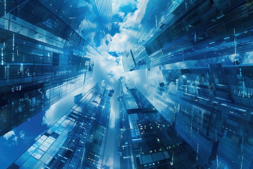 Panoramic and perspective view architecture | Free Photo - rawpixel