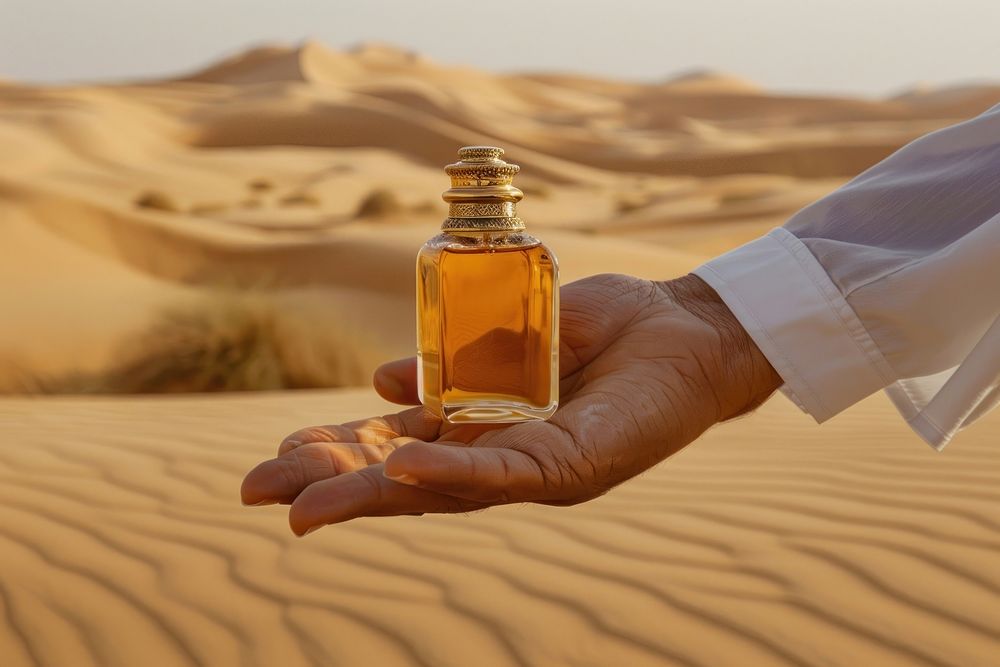 Premium Oud Oils bottle outdoors | Free Photo - rawpixel