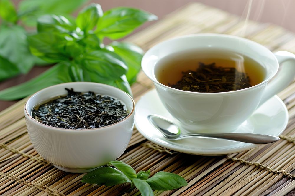 Tea leaves cup beverage drink. | Free Photo - rawpixel