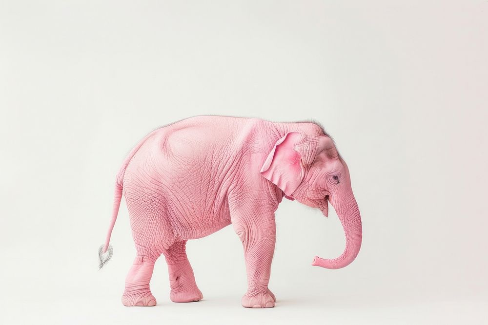 Pink Elephant elephant wildlife animal. | Premium Photo - rawpixel