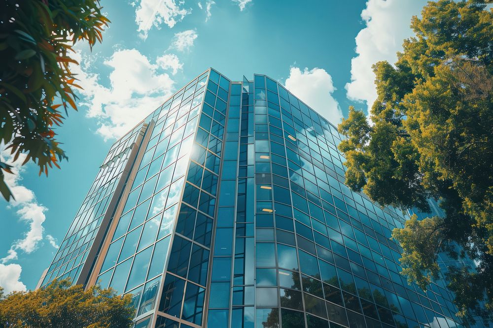 Commercial office building architecture city | Premium Photo - rawpixel