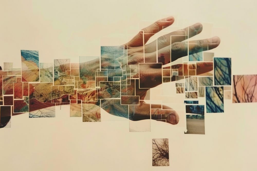 Painting collage person human. | Free Photo - rawpixel