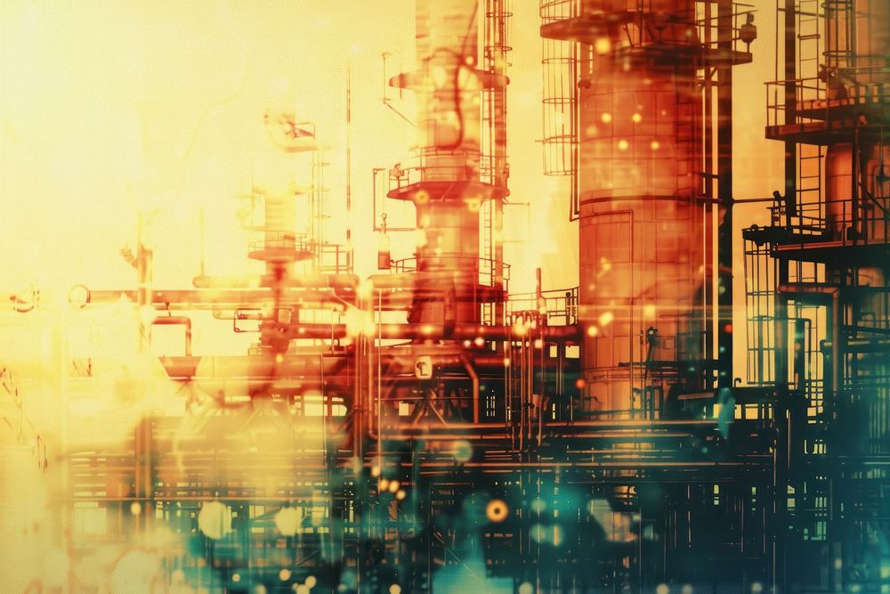 Abstract background architecture building refinery. | Free Photo ...