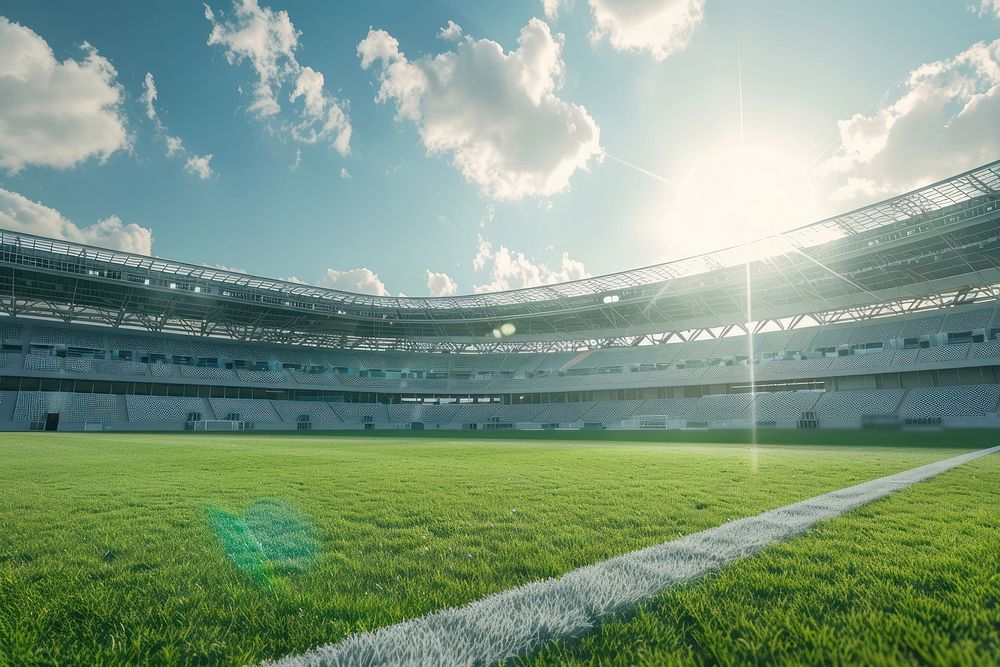 Stadium soccer architecture outdoors. | Premium Photo - rawpixel