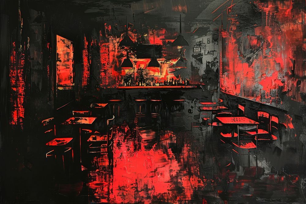 night club painting art urban | Premium Photo Illustration - rawpixel