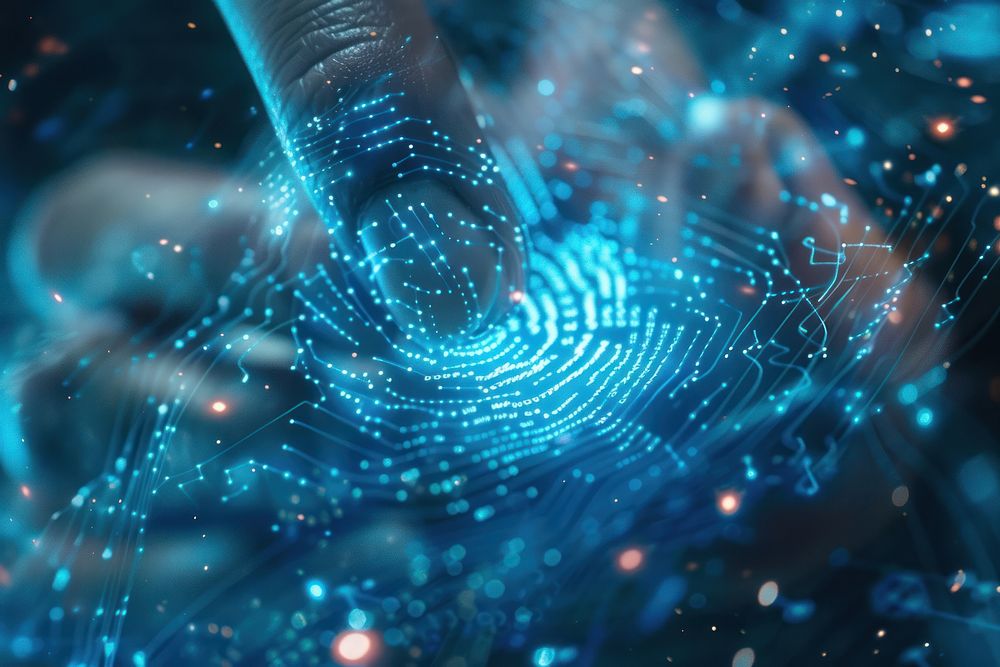 Biometrics pattern. | Free Photo - rawpixel