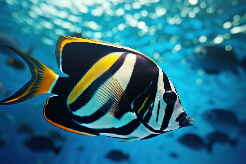 Moorish Idol surgeonfish angelfish animal. | Premium Photo - rawpixel