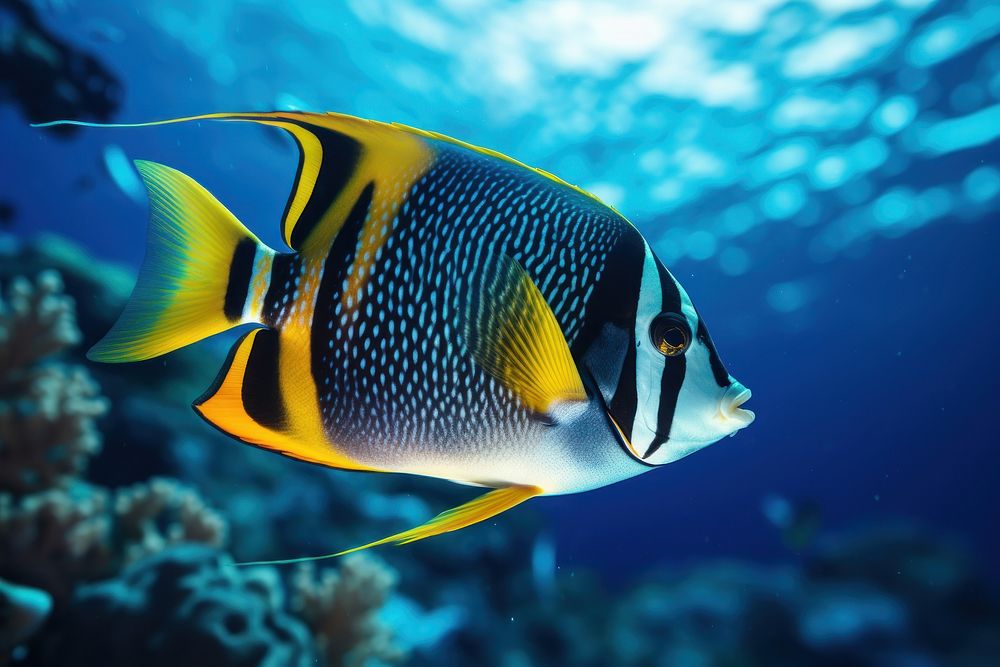 Moorish Idol angelfish outdoors animal. | Premium Photo - rawpixel