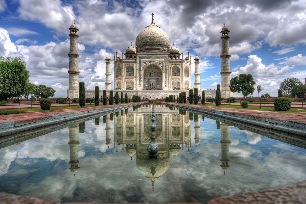 Taj Mahal India architecture lighthouse | Free Photo - rawpixel
