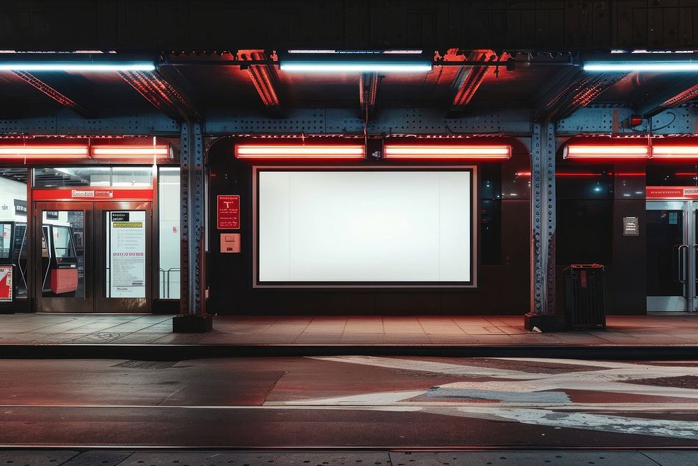 Blank banner mockup New York | Premium Photo - rawpixel
