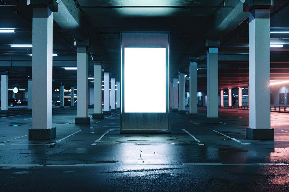 Blank led screen pillar mockup | Premium Photo - rawpixel