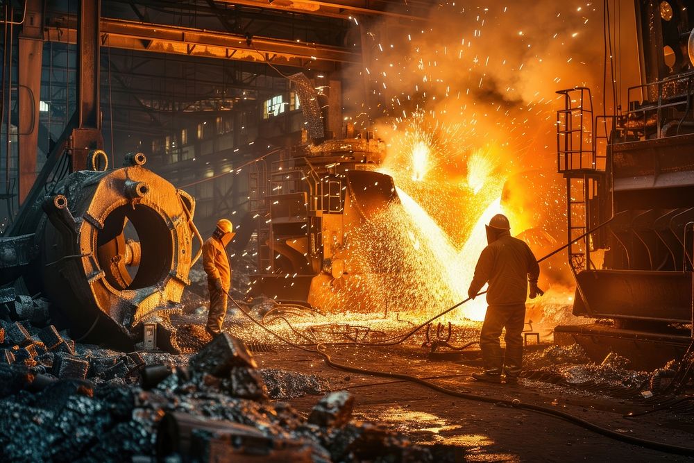 Metal industry work manufacturing architecture | Free Photo - rawpixel