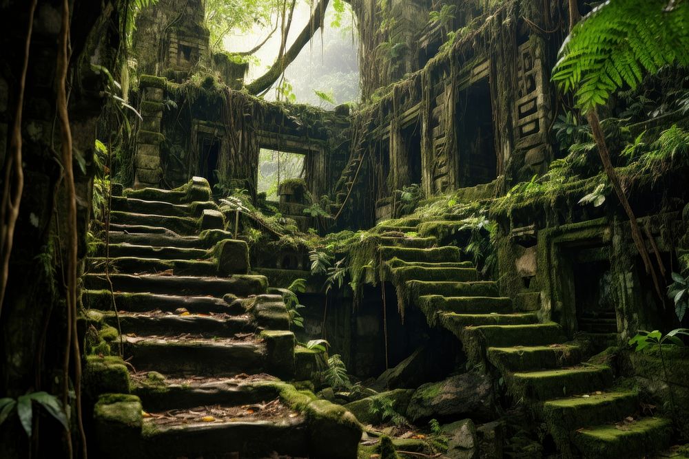 Jungle vegetation rainforest outdoors. | Premium Photo - rawpixel