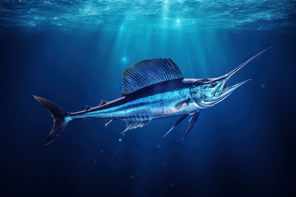 Blue Marlin fish swordfish outdoors | Free Photo - rawpixel