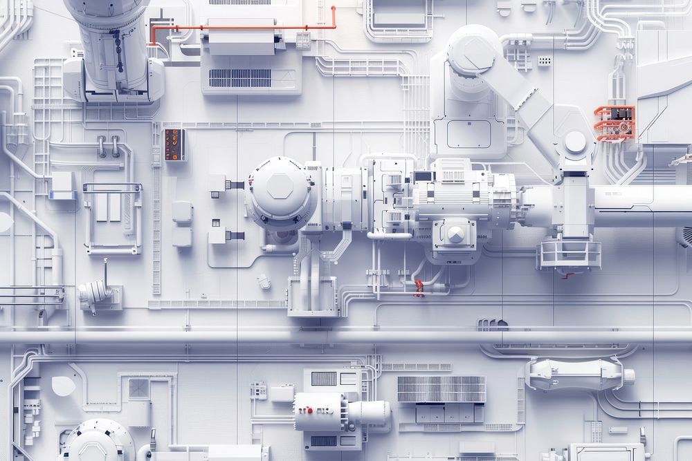 Smart manufacturing diagram cad diagram. | Free Photo - rawpixel