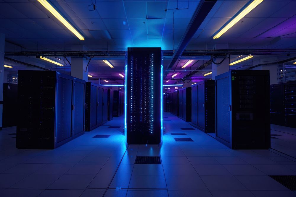 Supercomputer electronics hardware server. | Premium Photo - rawpixel