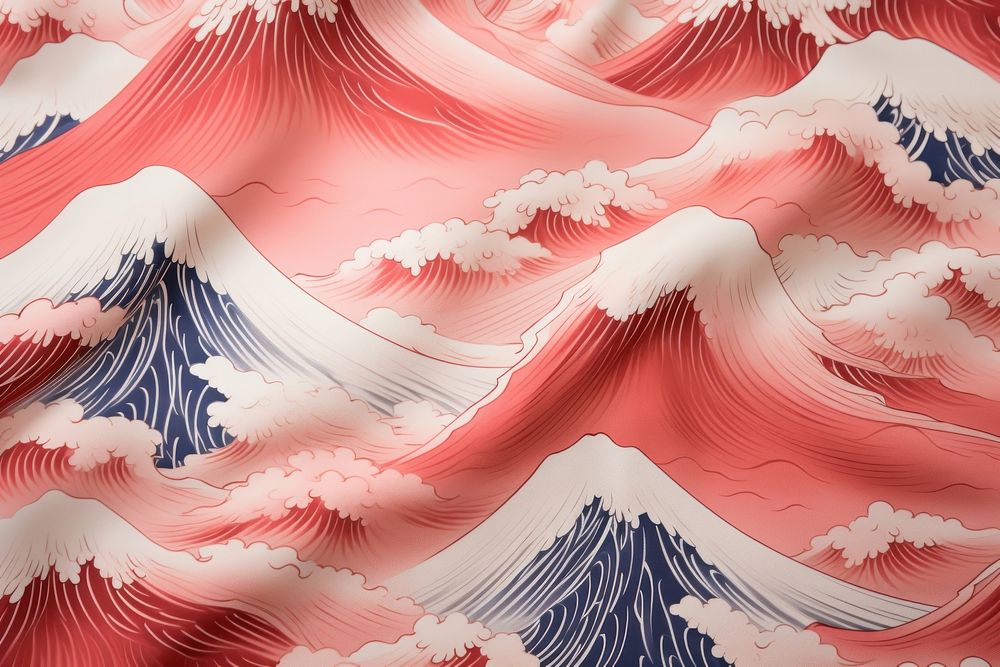 Mount Fuji pattern backgrounds creativity | Free Photo - rawpixel