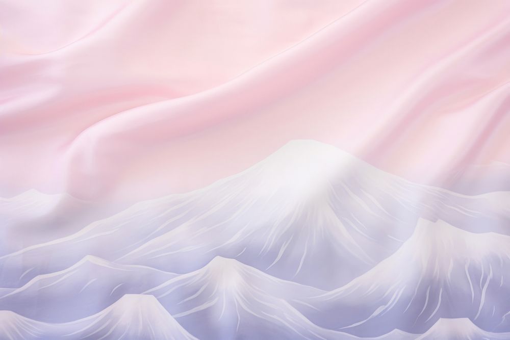 Mount Fuji pattern backgrounds satin | Free Photo - rawpixel