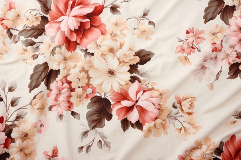 Floral pattern fabric texture backgrounds | Premium Photo - rawpixel