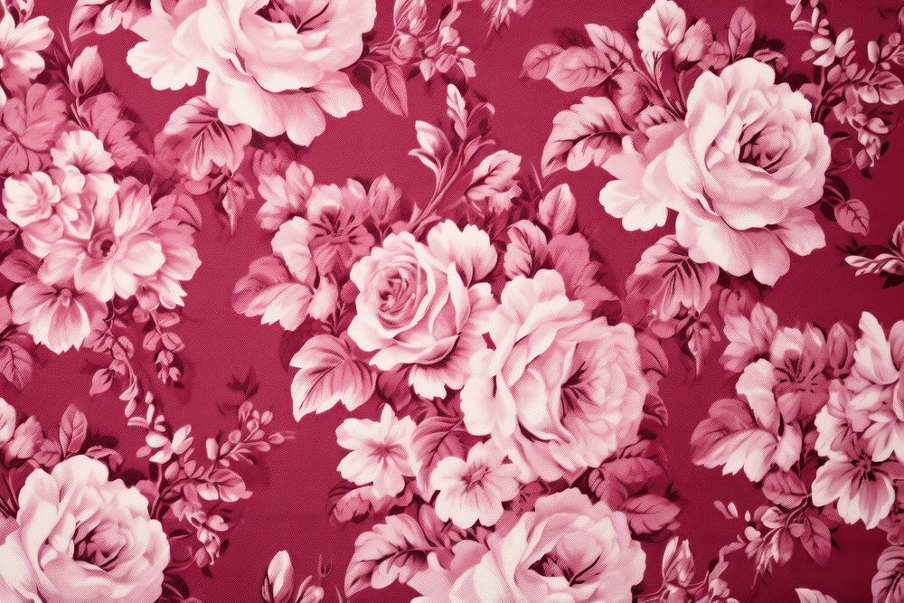 Rose pattern fabric texture backgrounds | Free Photo - rawpixel