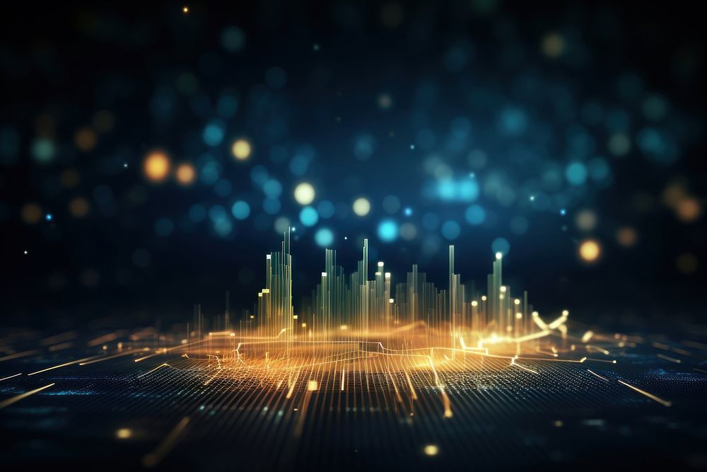 Data blurry digital background lighting | Free Photo Illustration ...