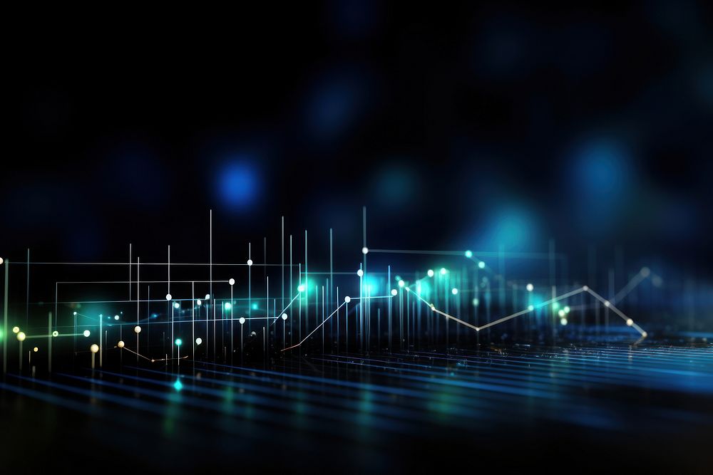 Data blurry digital background lighting | Free Photo Illustration ...