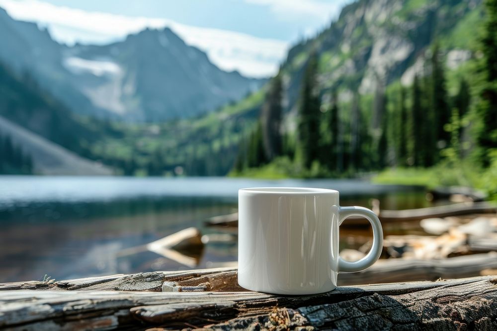 Nature coffee mug outdoors. | Free Photo - rawpixel