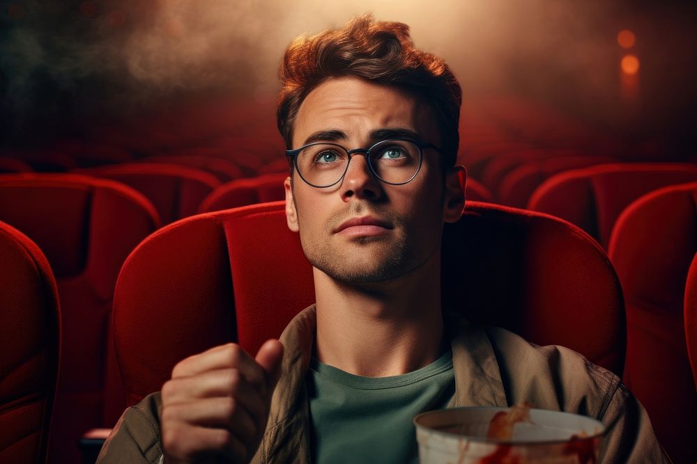 Portrait handsome man movies portrait | Free Photo - rawpixel