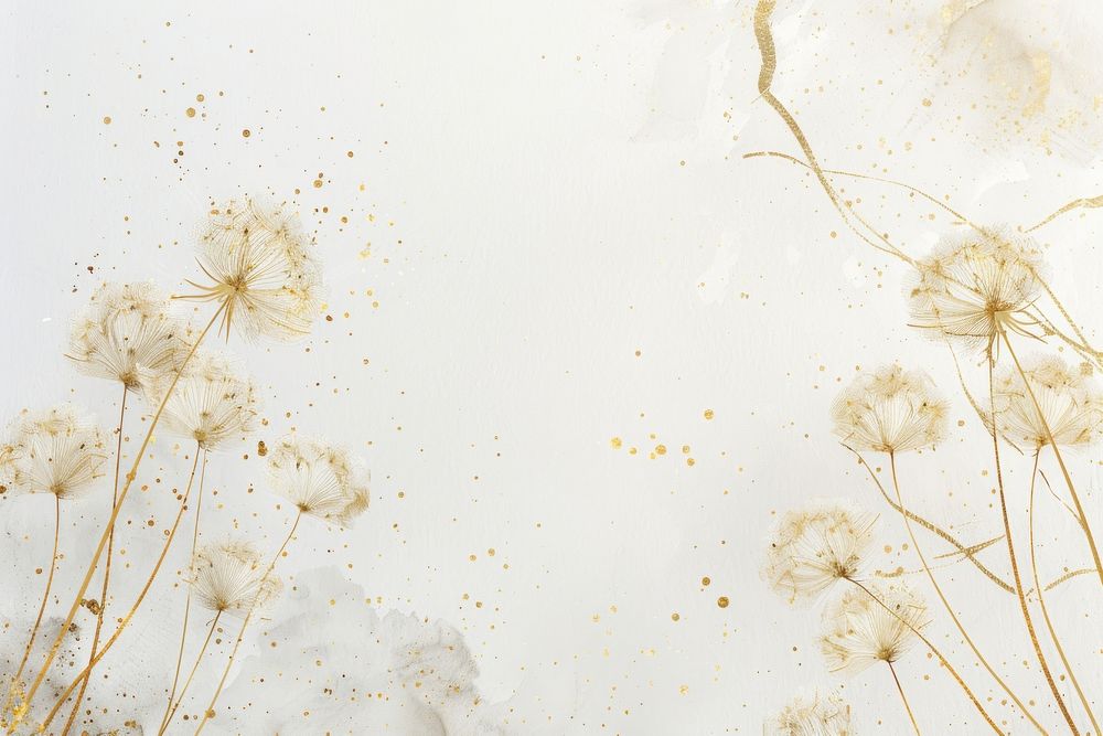 Dandelion border frame backgrounds flower | Free Photo Illustration ...