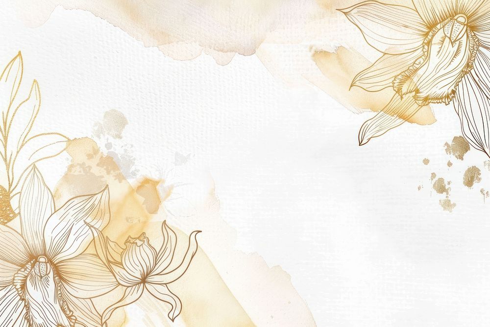 Orchid border frame backgrounds pattern | Free Photo Illustration ...