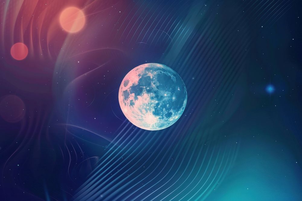 Abstract background moon backgrounds futuristic. | Premium Photo ...