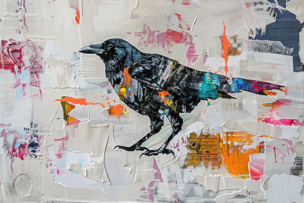 Art painting collage animal. | Free Photo Illustration - rawpixel