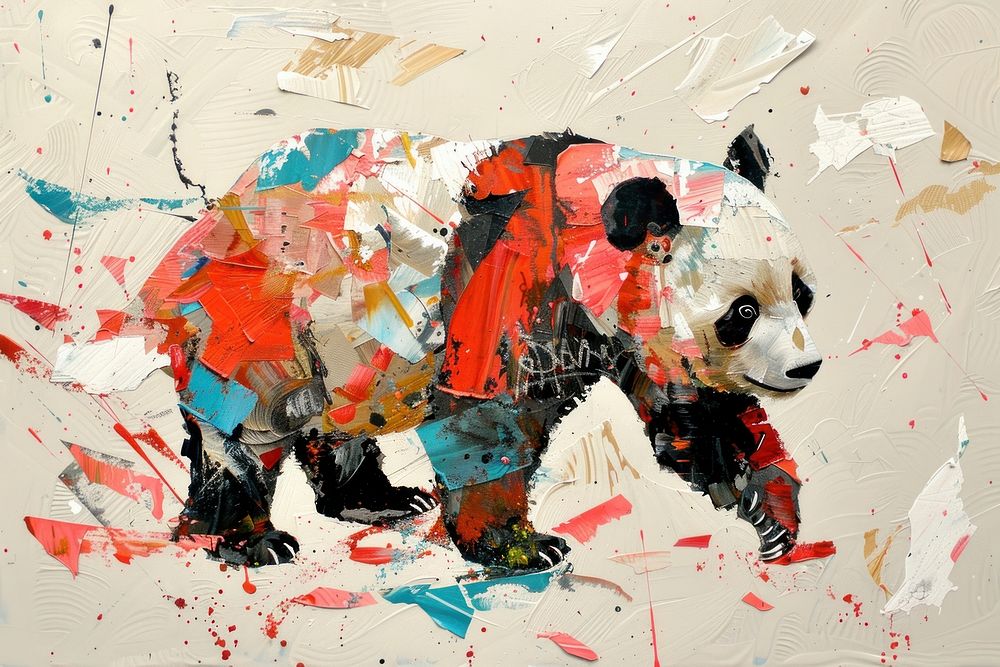 Art abstract painting animal. | Free Photo Illustration - rawpixel