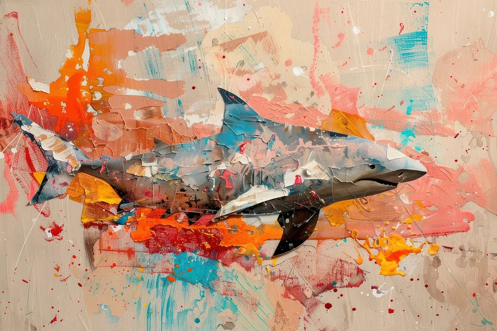 Art abstract painting animal. | Free Photo Illustration - rawpixel